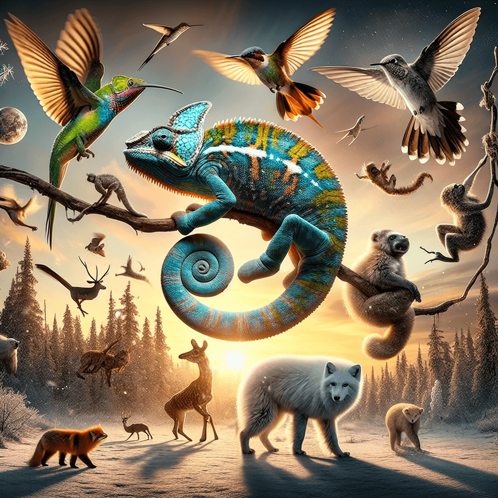 Top 8 Amazing Adaptations In The Animal World | AI Top 8